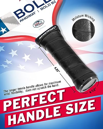 Pickleball Paddles, Pickleball Set, USAPA Approved Multilayer Fiberglass and Carbon Face, 25% Thicker Polypropylene Core Pickleball Rackets Set, Lightweight Pickleball Paddles Set of 2 &4 Balls & Bag