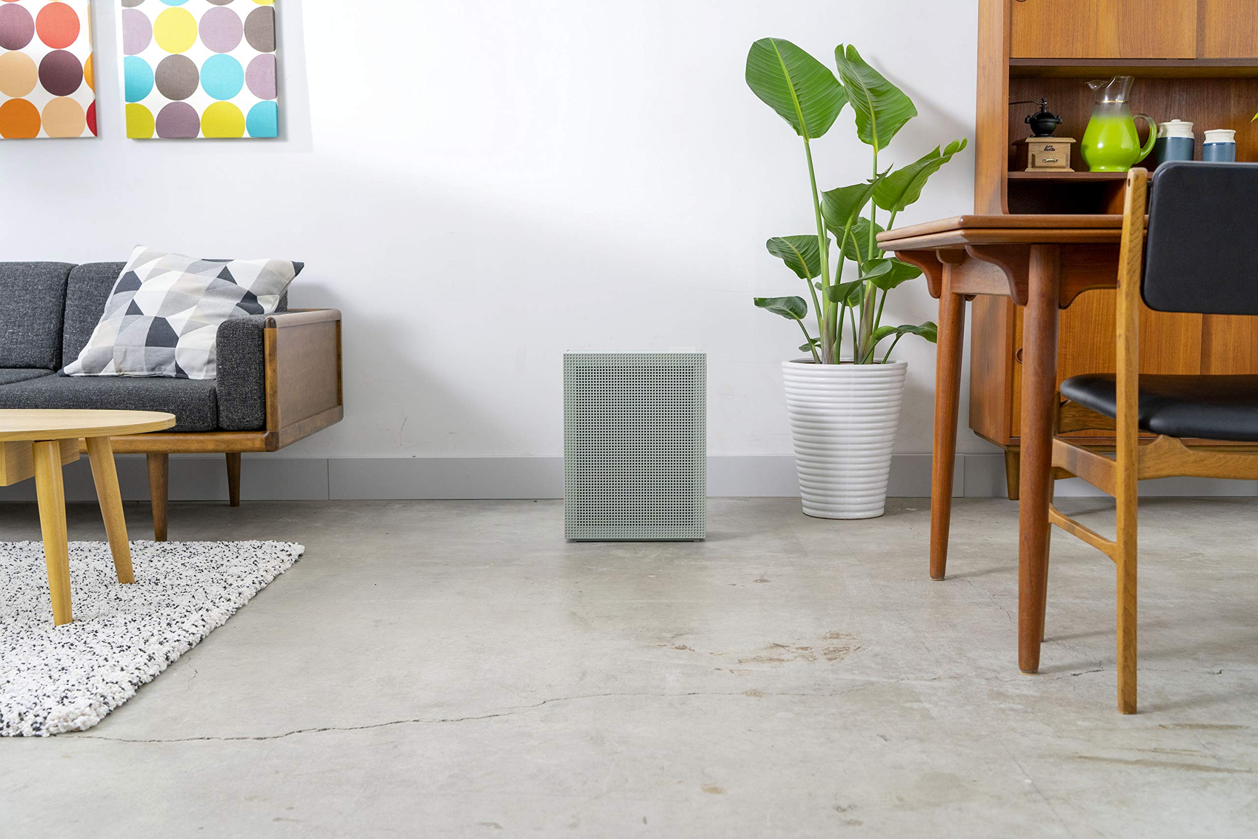 Coway Airmega 150(K) True HEPA Air Purifier (Sage Green) and Coway Airmega 150 True HEPA Air Purifier (Dove White)