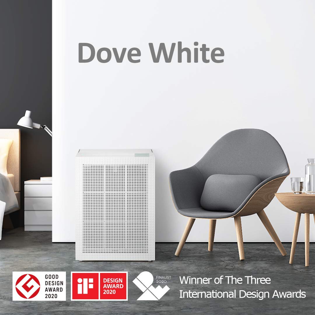 Coway Airmega 150(K) True HEPA Air Purifier (Sage Green) and Coway Airmega 150 True HEPA Air Purifier (Dove White)