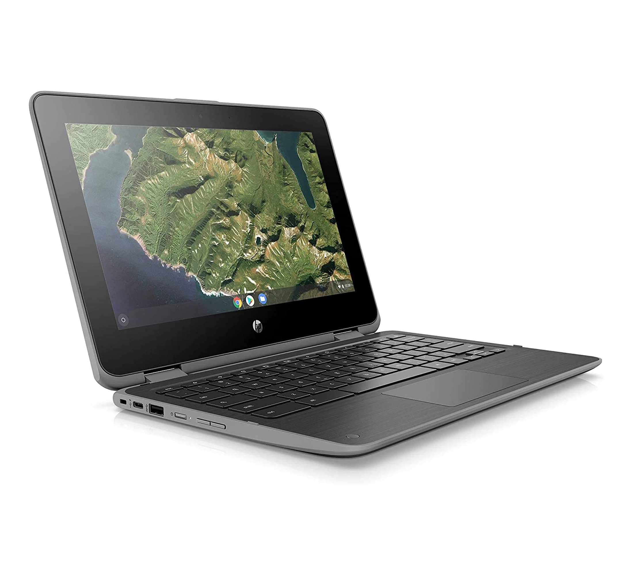 HP Chromebook x360 11 G2 11.6" HD, Celeron N4100 1.1GHz 4GB RAM, 32GB Solid State Drive, Chrome OS, CAM, Touch, (Renewed)