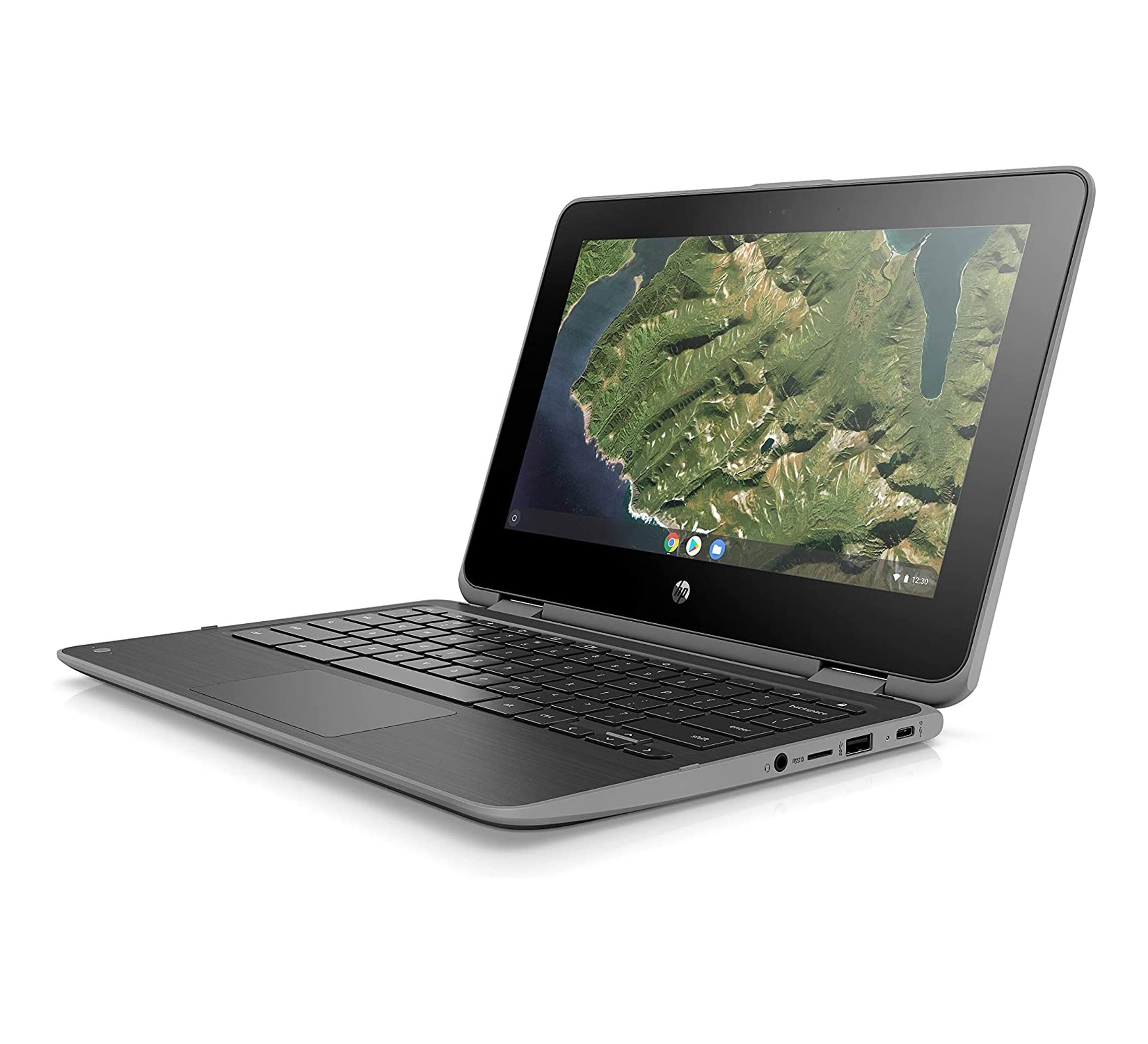 HP Chromebook x360 11 G2 11.6" HD, Celeron N4100 1.1GHz 4GB RAM, 32GB Solid State Drive, Chrome OS, CAM, Touch, (Renewed)