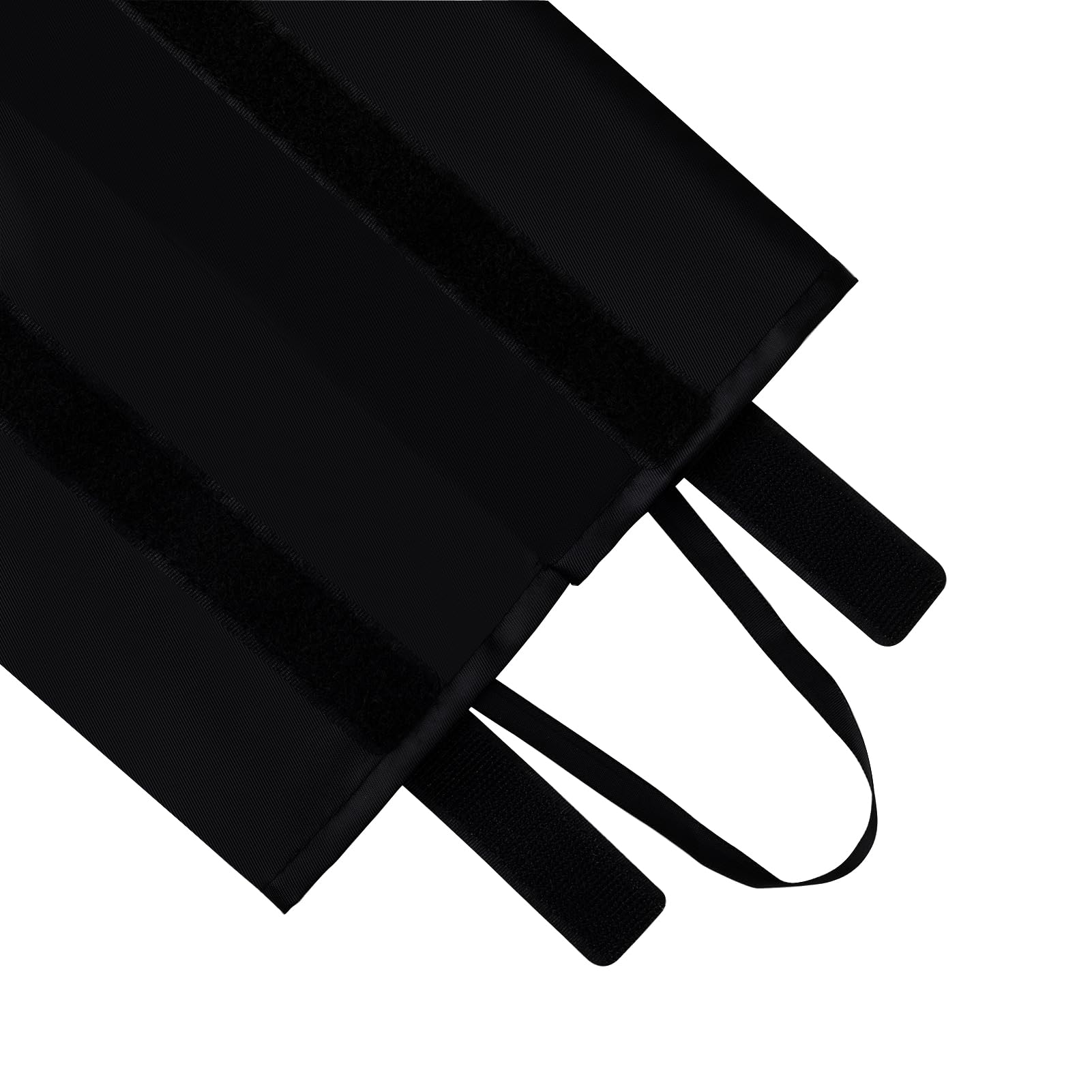 Sunolga 36 Inches Waterproof Door Draft Stopper, Adjustable Twin Under Door Draft Noise Blocker for Bottom of Doors, Black
