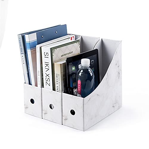 inkx Desk Organizers and Accessories Office Supplies Document Holder Paper Organizer Dorm Room Desktop Organizer Student Desk Organizer Book Stand Compartments File Organizer for Office Home School