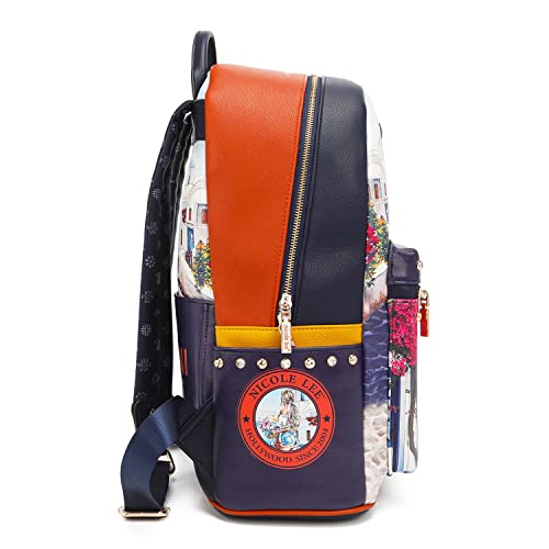 Nicole Lee LARGE LAPTOP BACKPACK WITH USB CHARGING PORT (Stairway to Heaven) - USB12769