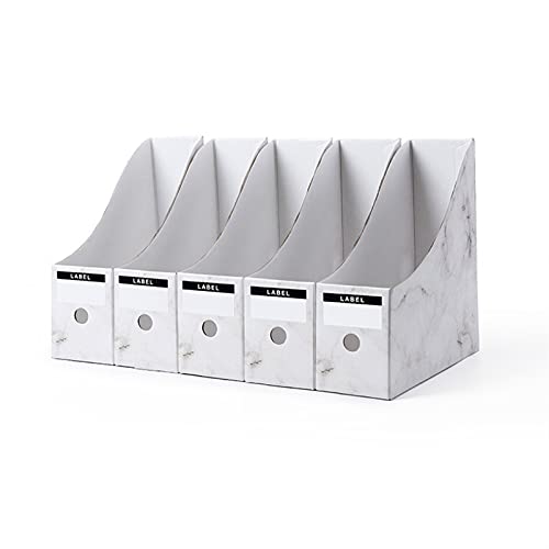 inkx Desk Organizers and Accessories Office Supplies Document Holder Paper Organizer Dorm Room Desktop Organizer Student Desk Organizer Book Stand Compartments File Organizer for Office Home School