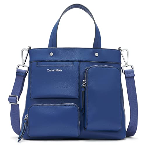 Calvin Klein Ember Organizational Backpack, Medieval Blue,One Size