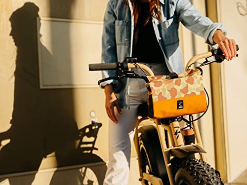 Chrome Industries Doubletrack Handlebar Bag - Pannier Bicycle Crossbody Bag, 5 Liter, Duck Camo