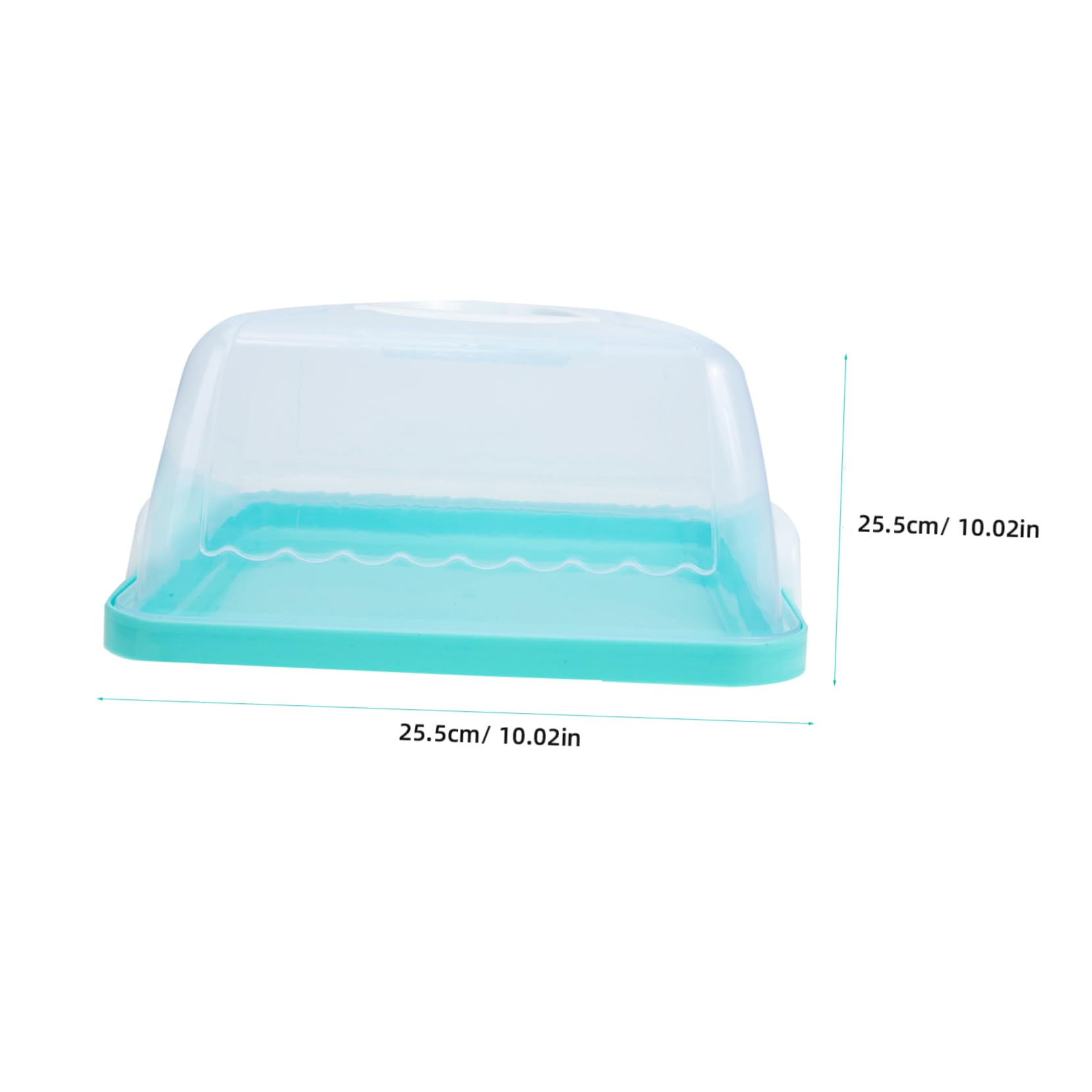 VICASKY Round Cake Carrier Two Sided Cake Holder Cake Carrier, Cake Stand with Lid and Handle, Cake Holder Storage