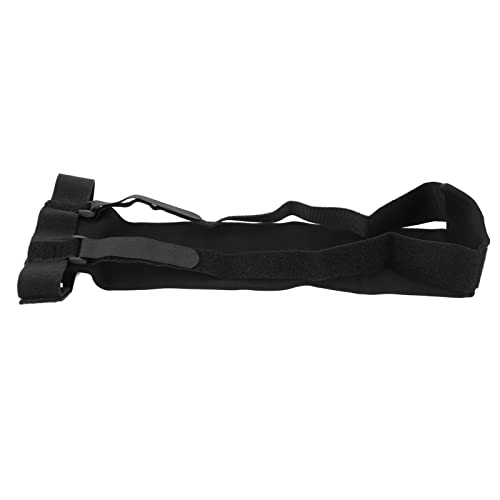 VINGVO Dorsiflexion Night Splint, Nylon Simple Operation Dual Strap Design Durable Plantar Fasciitis Night Splint Sock for Plantar Fasciitis (S)
