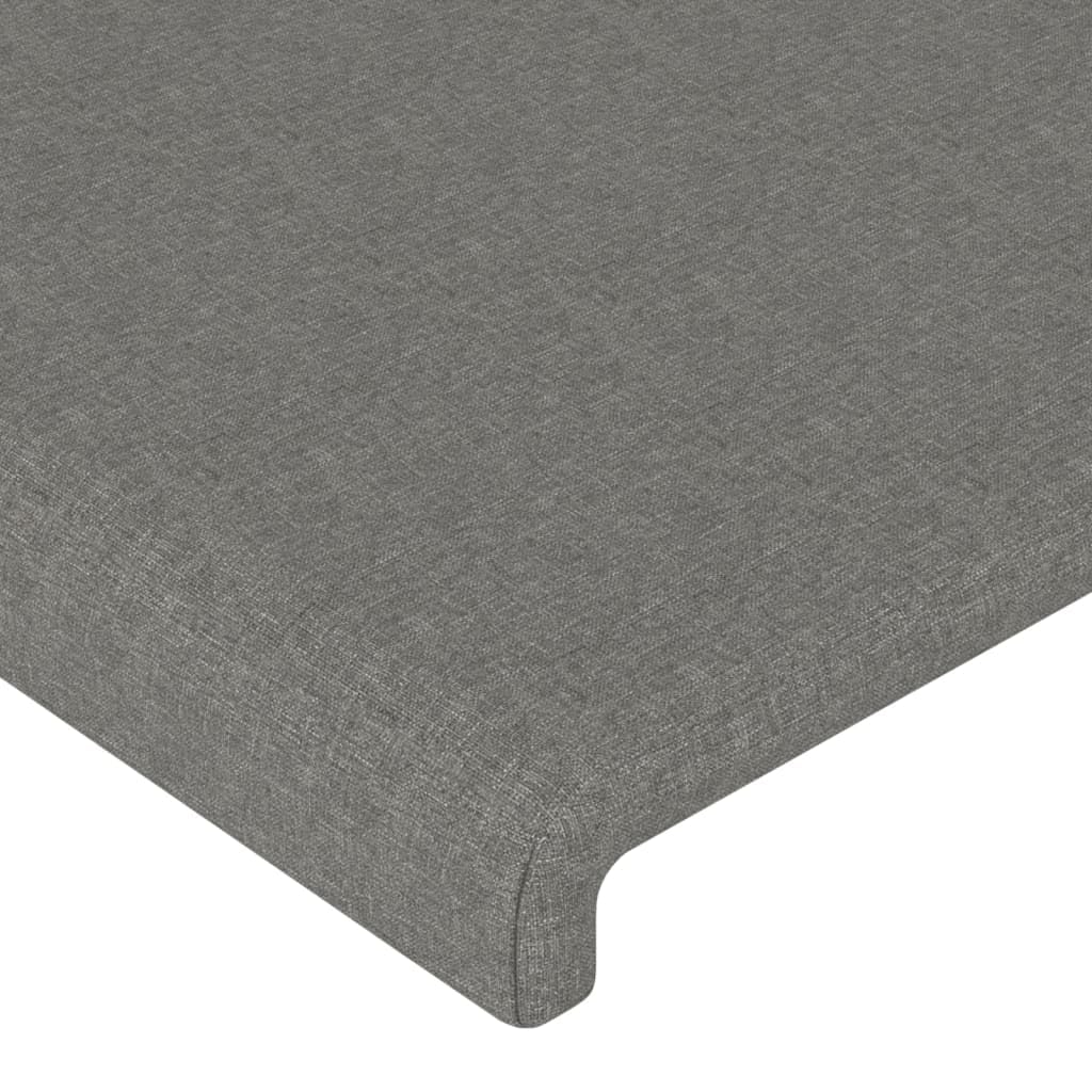 Penau Headboard with Ears Dark Gray 64.2"x6.3"x46.5"/50.4" Fabric Transform Your Bedroom Aesthetic Refined Elegance for Every Bedroom
