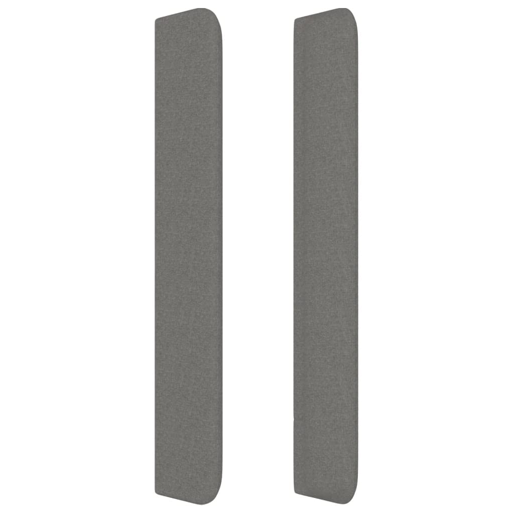 Penau Headboard with Ears Dark Gray 64.2"x6.3"x46.5"/50.4" Fabric Transform Your Bedroom Aesthetic Refined Elegance for Every Bedroom