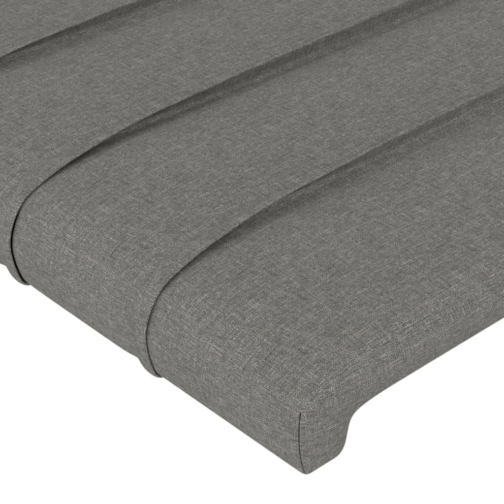 Penau Headboard with Ears Dark Gray 72"x9.1"x30.7"/34.6" Fabric Transform Your Bedroom Aesthetic Classic Design, Modern Comfort