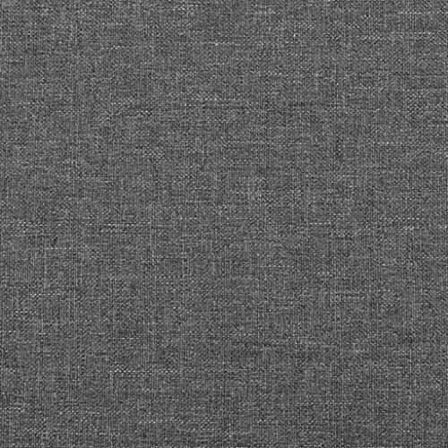 Headboard with Ears Dark Gray 57.9"x6.3"x30.7"/34.6" Fabric Relax in Style and Comfort Upgrade Your Bedroom Decor