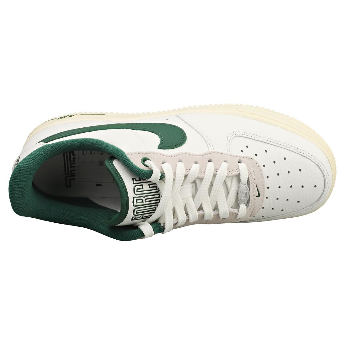 Nike Air Force 1 Womens '07 LX Summit White/Gorge Green-White Size 9