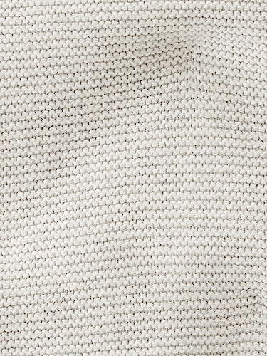 little planet by carter's unisex-baby Organic Cotton Sweater Knit Overalls, Subtle Grey Heather, 18 Months