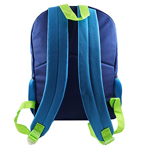 Baby Yoda Store School Supplies Set - Star Wars School Backpack Bundle with 16'' Backpack Plus Water Pouch, Mandalorian Decal, Bookmark, and More (Baby Yoda Backpack)
