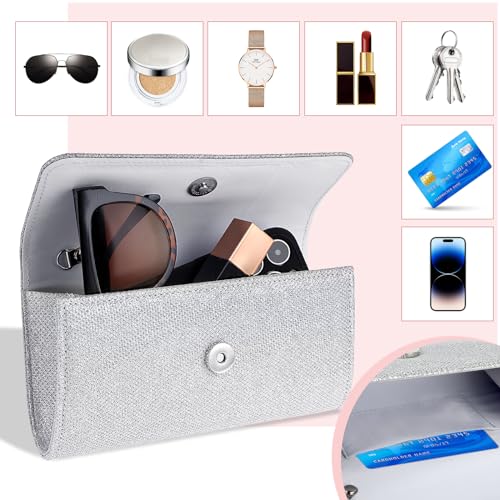 Women's Evening Bag Clutch Purses Sparkling Party Handbag Bling Wedding Bag with Chain for Ladies for Prom Cocktail Party Wedding Engagement