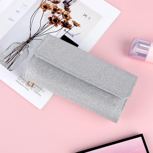 Women's Evening Bag Clutch Purses Sparkling Party Handbag Bling Wedding Bag with Chain for Ladies for Prom Cocktail Party Wedding Engagement