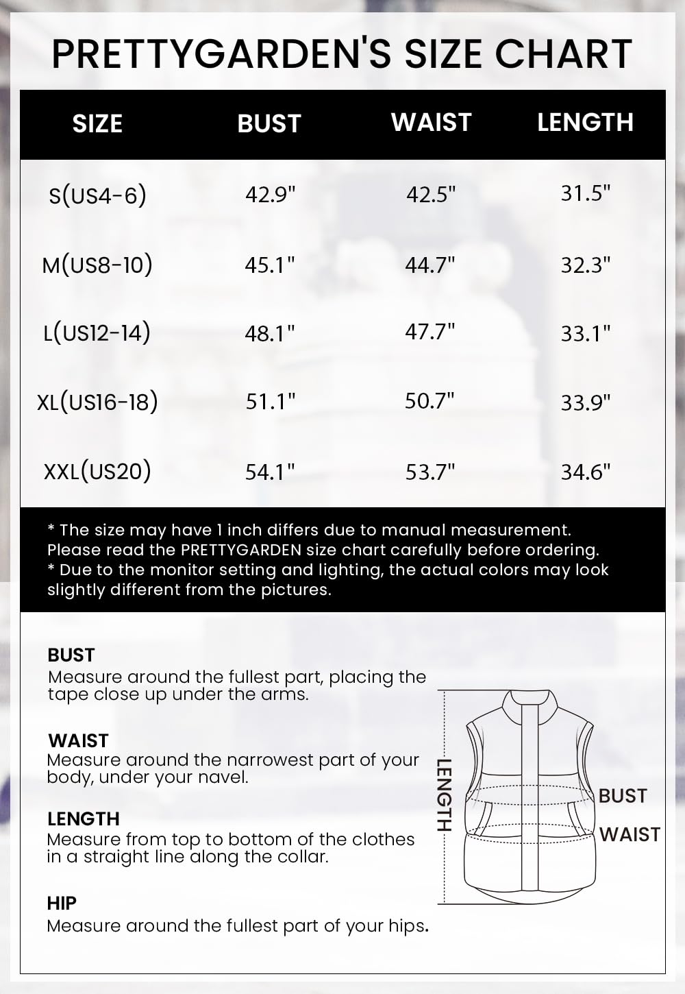 PRETTYGARDEN Womens 2025 Fall Reversible Vests Sleeveless Fleece Jacket Zip Up Hoodie Pockets Long Warm Winter Coat Outerwear (Black,Small)