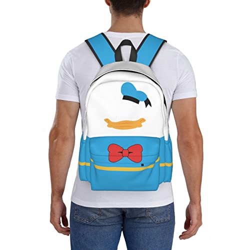 Cartoon Anime Backpack,3d Print Laptop Bag Large Casual Daypack Waterproof Backpacks For Travel Large Capacity Backpack,17 Inch (Blue)