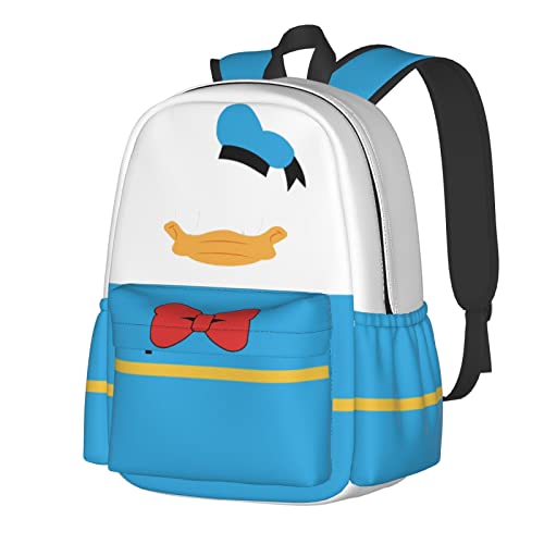 Cartoon Anime Backpack,3d Print Laptop Bag Large Casual Daypack Waterproof Backpacks For Travel Large Capacity Backpack,17 Inch (Blue)