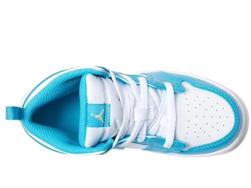 Jordan Baby Boy's 1 Mid (Infant/Toddler) Aquatone/Celestial Gold/White 8 Toddler M