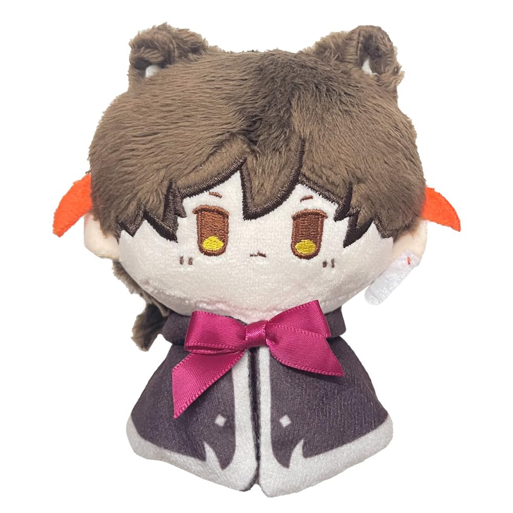 Genshin Plush Toy Venti Aether Traveler Zhong Li Plush Pendant Keychain Doll,Plushie Figure Cute Soft Cartoon Doll,Gifts for Game Fans Collection Cosplay Kids…