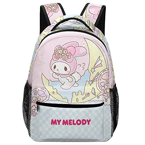 IFMAXCOX M-y Melody backpack school bag withe side pokect large suitable for hiking camping picnic