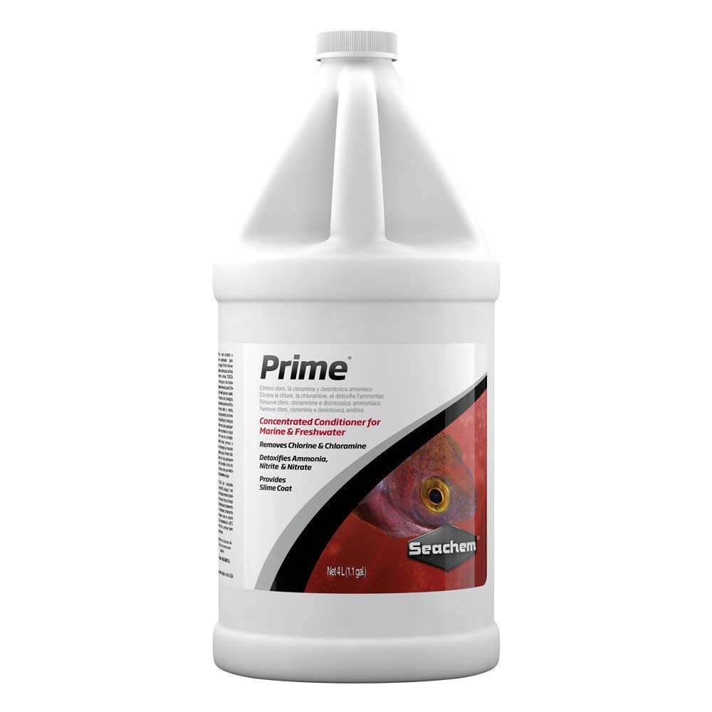 Seachem Prime Fresh and Saltwater Conditioner + Seachem Pristine Natural Waste Management