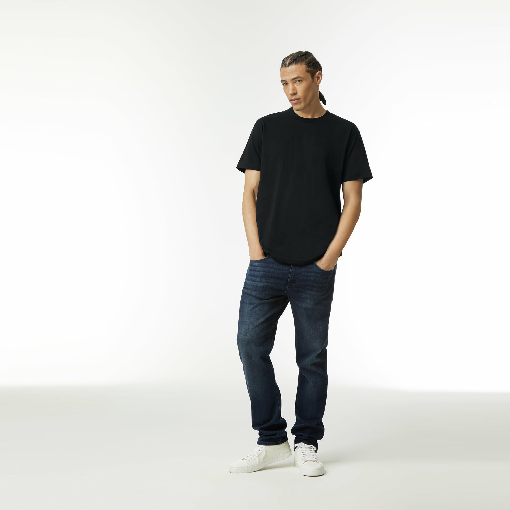 American Apparel CVC T-Shirt, Style G2001CVC, Black (2-Pack)