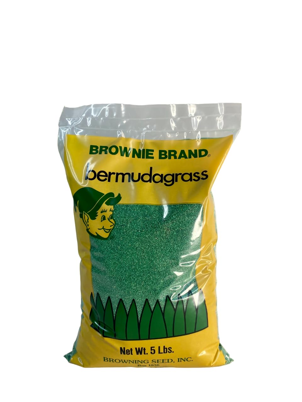 Brownie Brand Bermudagrass, 5 LBS NUMEX Sahara