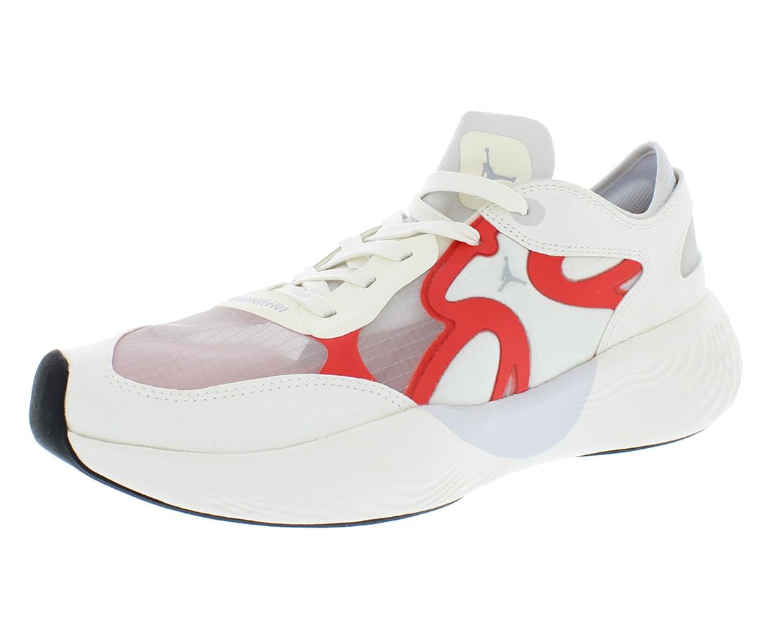 Nike Air Jordan Delta 3 Low Mens Basketball Trainers DN2647 Sneakers Shoes (UK 8 US 9 EU 42.5, sail Wolf Grey Photon dust 100)
