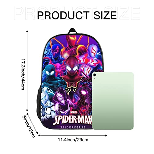 Classic Superheroes Backpack Lightweight Durable School Bags Vacation Travel Backpack Gift for Boys Girls