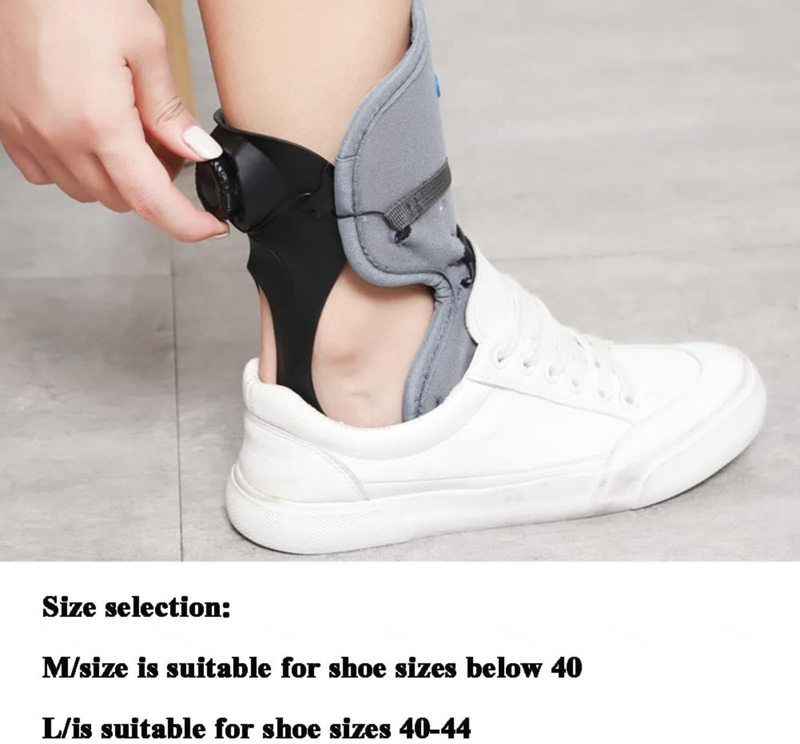 Plantar Fasciitis Night Splints Adjustable Plantar Fasciitis Brace Fits Both Left and Right Foot for Hemipleia Stroke Shoes Walking,Right-35-40