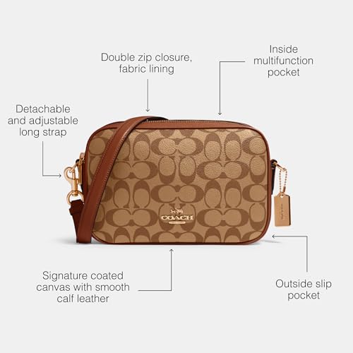 COACH Jes Crossbody, Khaki Saddle