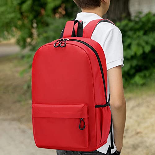 Nuvuiolf Anime Backpack Leisure Laptop Backpack Lightweight Travel Storage Daypack For Men And Women Red 2
