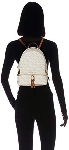MICHAEL KORS(マイケルコース) Women Rhea MD Backpack 30S7GEZB1B 150 Rear Zip, Vanilla, One Size