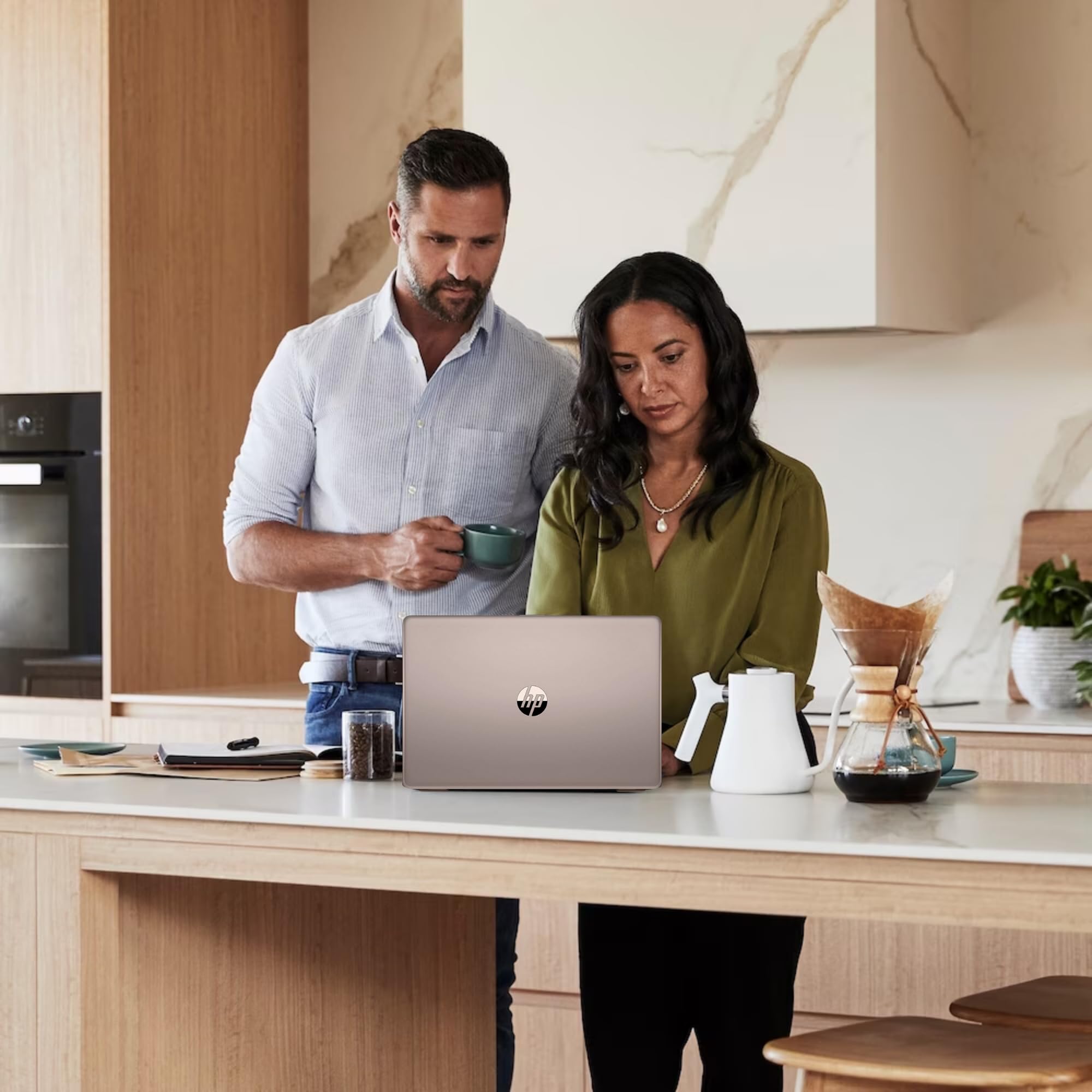 hp Stream Laptop, 14" HD Display, Intel Celeron N4020 Processor, 16GB Memory, 320GB Storage (64GB eMMC + 256GB USB), 1-Year Office 365, Webcam, HDMI, Wi-Fi, USB-C, Windows 11 Home, Pink, JVQ MP