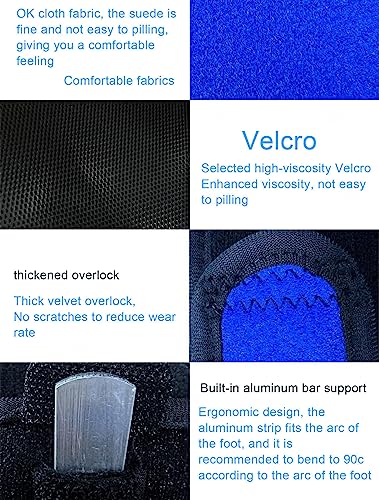 VIDECOR Plantar Fasciitis Night Splint Drop Foot Orthotic Brace,Improved Dorsal Night Splint for Effective Relief from Plantar Fasciitis, Achilles Tendonitis, Heel and Ankle Pain,A