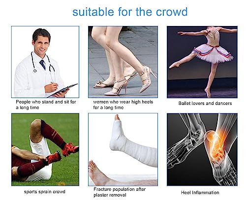 VIDECOR Plantar Fasciitis Night Splint Drop Foot Orthotic Brace,Improved Dorsal Night Splint for Effective Relief from Plantar Fasciitis, Achilles Tendonitis, Heel and Ankle Pain,A