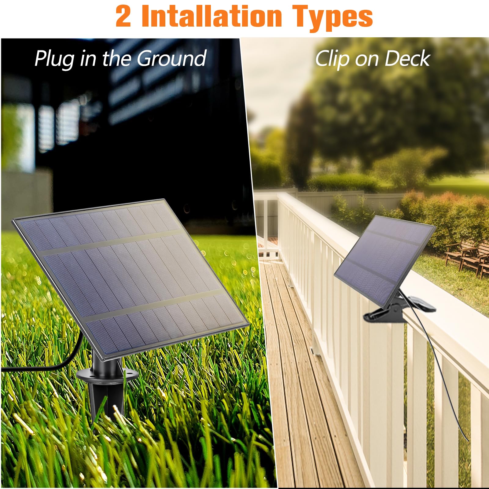 OOOLED Solar String Lights Outdoor Waterproof 35FT with Shatterproof ST38 LED Bulbs, 2700K Solar Lights with Remote, Solar String Lights for Outside, Camping, Yard