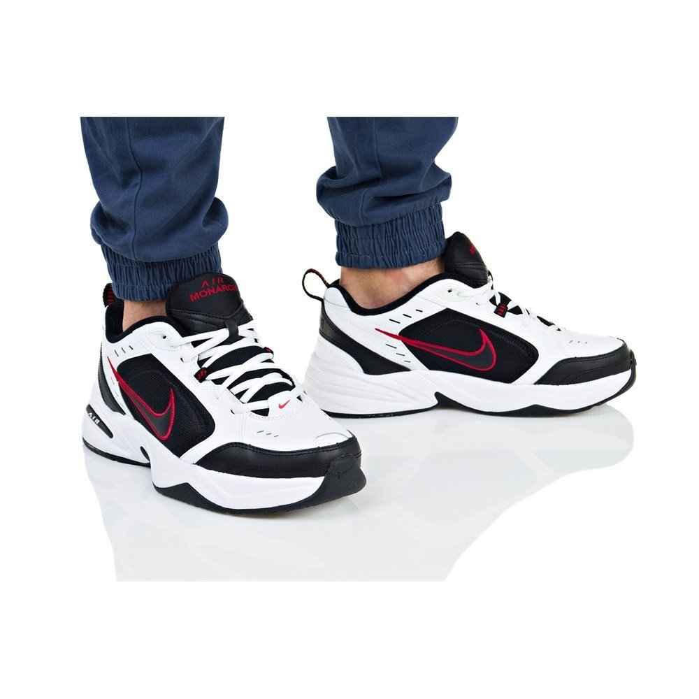 Nike Men's Walking, White Black Red, 10