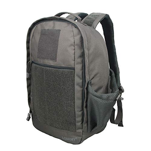 GreenCity Classic Backpack School Book Bag Business College Students Casual Daypack 15.6 Inch,Grey