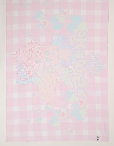 Winx Club Tapestry Wall Hanging Kawaii Friendship Dark Gothic Wall Tapestry for Living Room Bedroom (Pink)