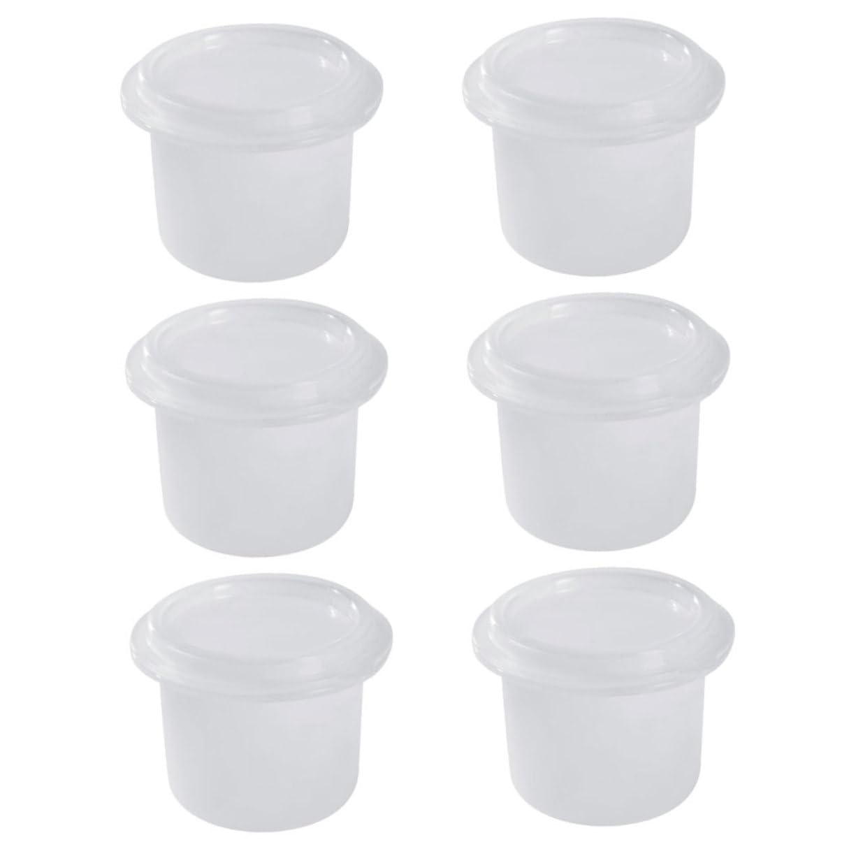 HEMOTON 3sets Ice Cube Trays for Cocktails Ice Cube Maker Tray Large Convenient Ice Cube Molds Freezer Ice Trays Reusable Ice Cube Moulds 6pcs*3