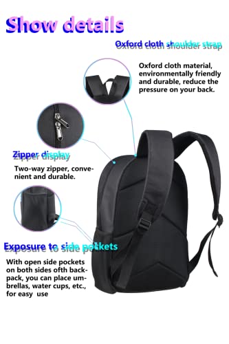 Unisex 3d Printed Lightweight Backpack Travel Bag Sports Backpack Fashion Knapsack 3-One Size