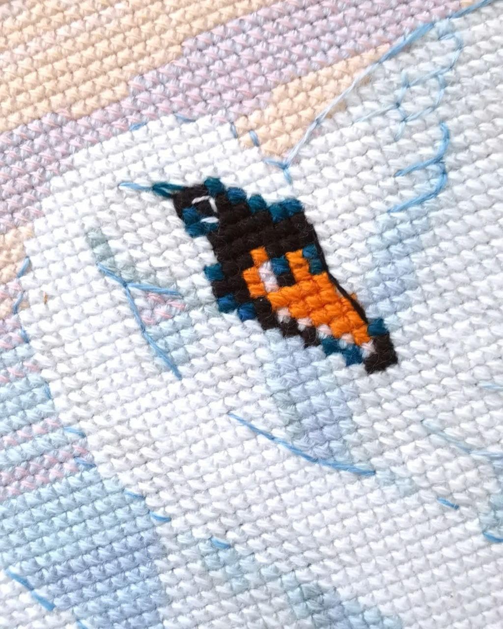 RIOLIS Counted Cross Stitch kit 2133 White Swan