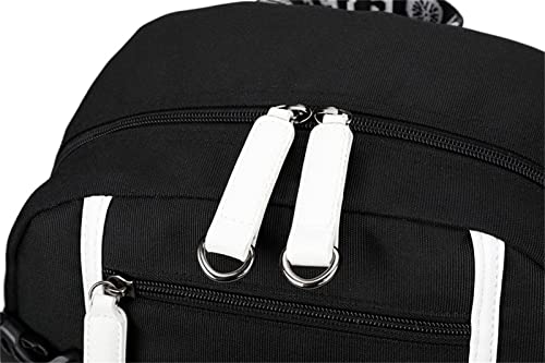 KBIKO-zxl Teen Boys Lionel Messi Backpack Soccer Star Bookbag Classic Travel Knapsack with USB Charging Port for Student