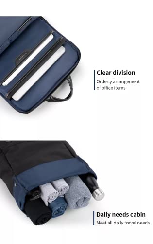 Kingsons, Casual Urban backpack for men and woman, 15.6-inch laptops ECO bag, Recycling water resistant material with modern design and USB charging port