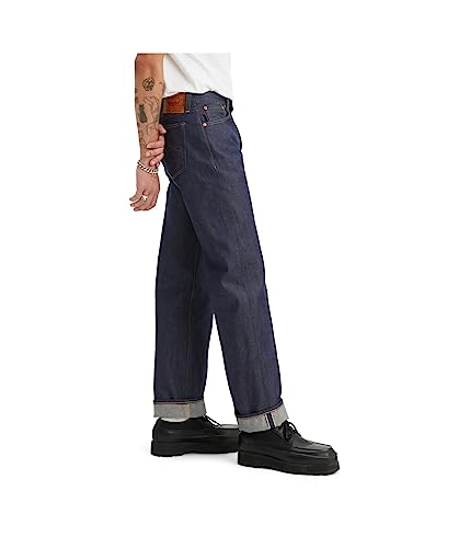Levi's® Vintage 1937 501 Regular Fit Jeans Dark Indigo Organic 1937 32 34